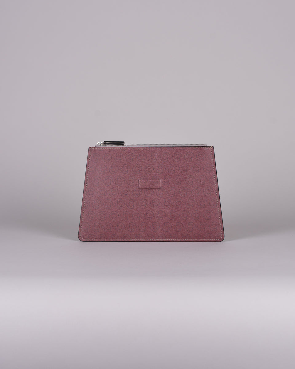 clutch monogram dark – happy genie