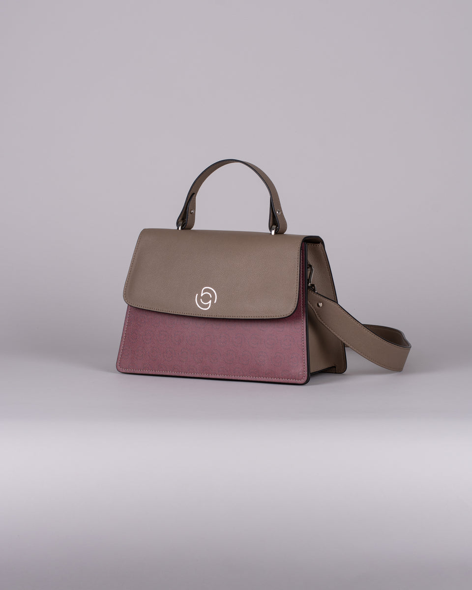 clutch monogram dark – happy genie